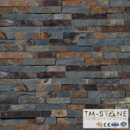 TM-W012 Rustic Slate Wall,Ledge Stone Wall Panels