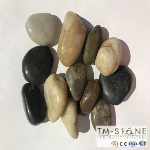 TM-PM004 Multicolor Cobble,Natural Pebble or Cobble Stone